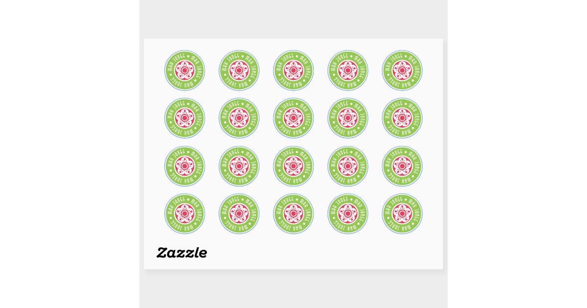 Mah Jongg Logo 1 Stickers | Zazzle