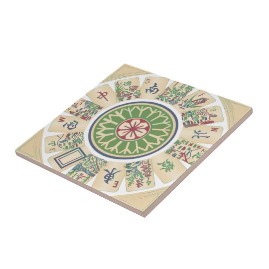 Mah Jongg One Dot Tile | Zazzle.com