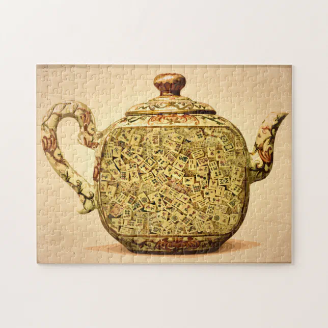 Mah Jongg Teapot Puzzle | Zazzle