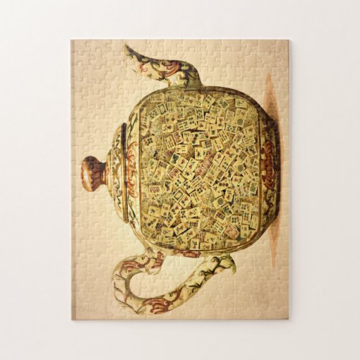 Mah Jongg Teapot Puzzle | Zazzle