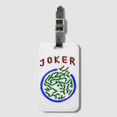 Mah Jongg White Joker Luggage Tag | Zazzle