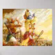 Mahabharat - Lord Krishna & Arjun Poster | Zazzle