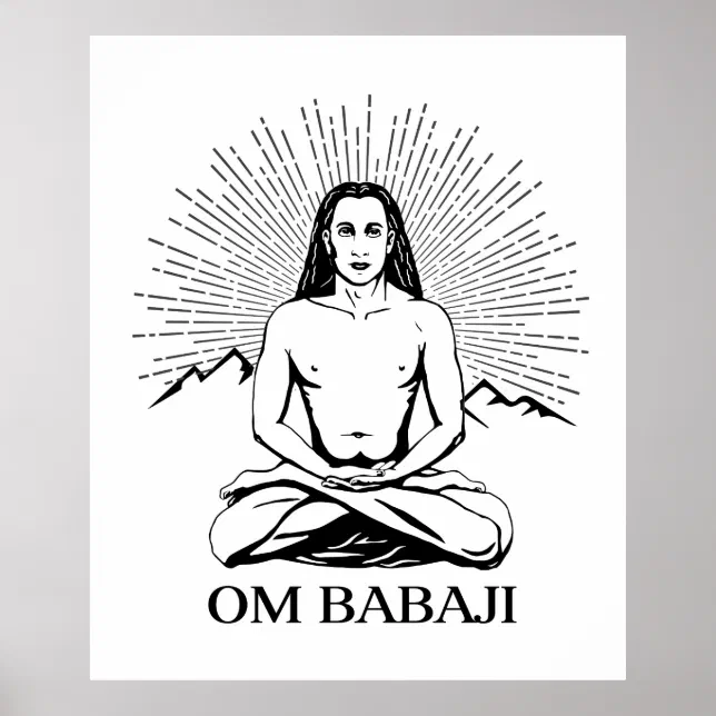 Mahavatar Babaji Poster | Zazzle