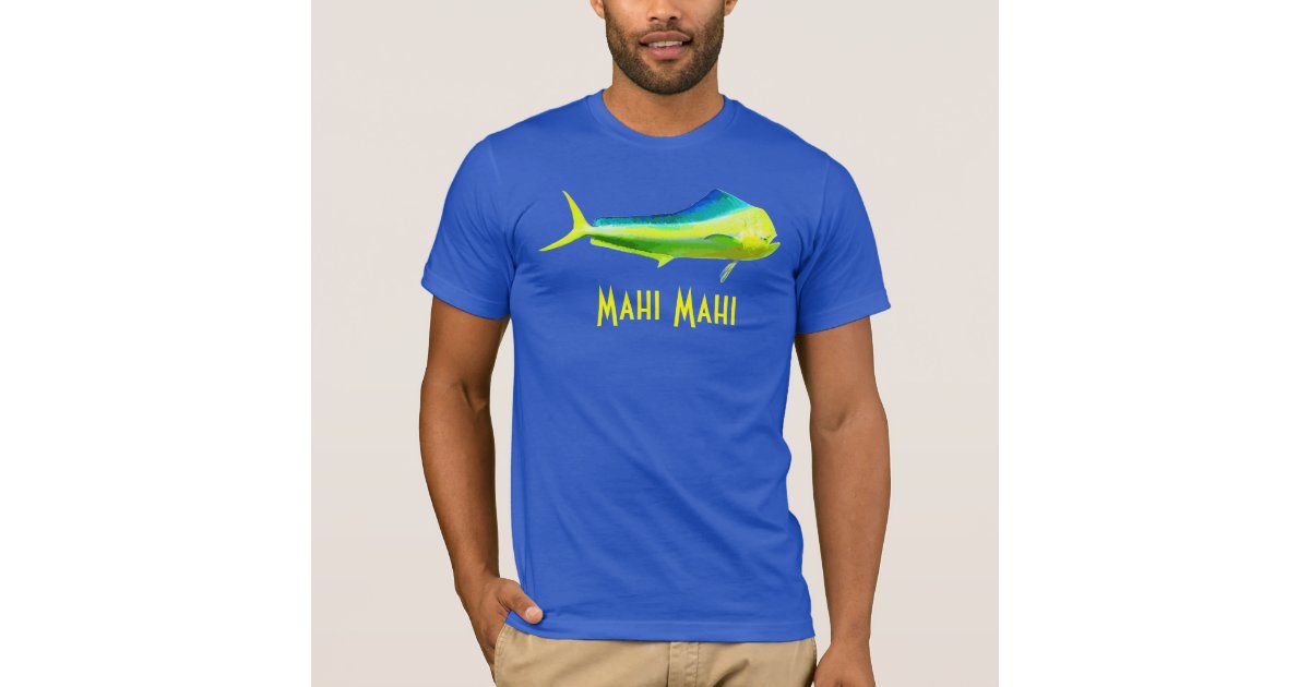 Mahi Mahi fish logo T-Shirt | Zazzle