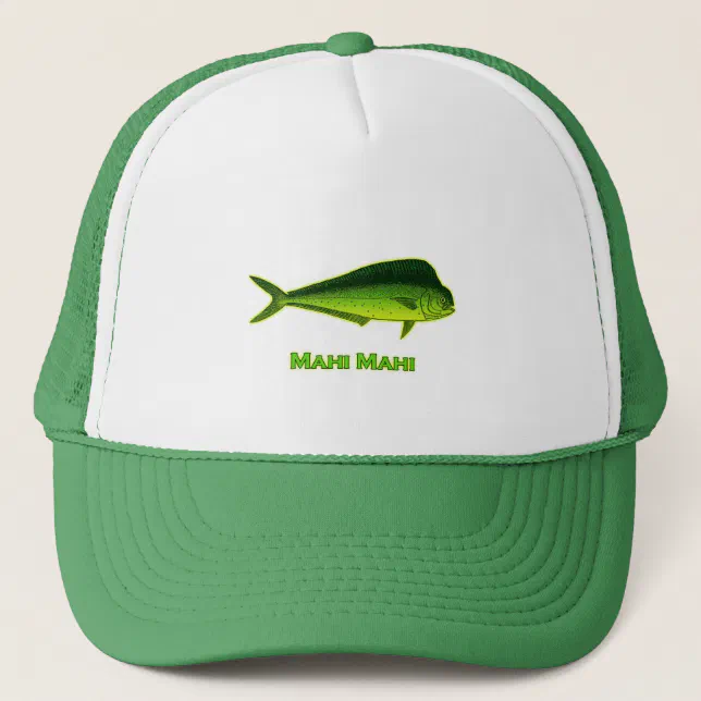 Mahi Mahi Fish Trucker Hat | Zazzle