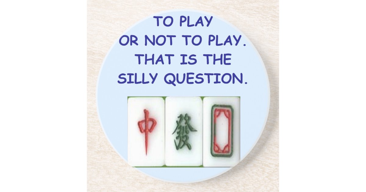 mahjong coaster | Zazzle