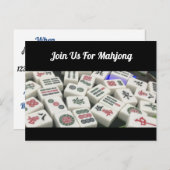Mahjong Invite | Zazzle