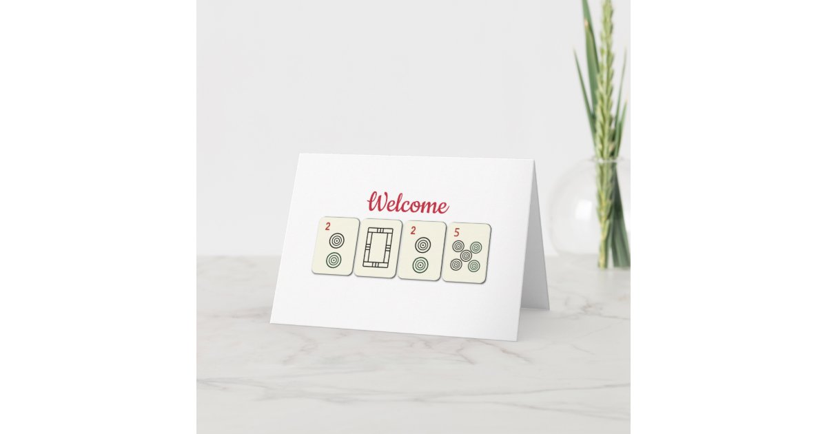 MahJong Note Card | Zazzle