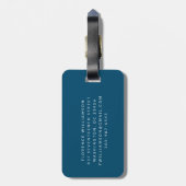 Mahjong Queen Personalized Name | Teal Blue Luggage Tag | Zazzle