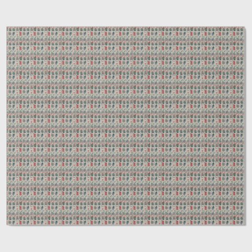 Mahjong Tiles Pattern Wrapping Paper | Zazzle