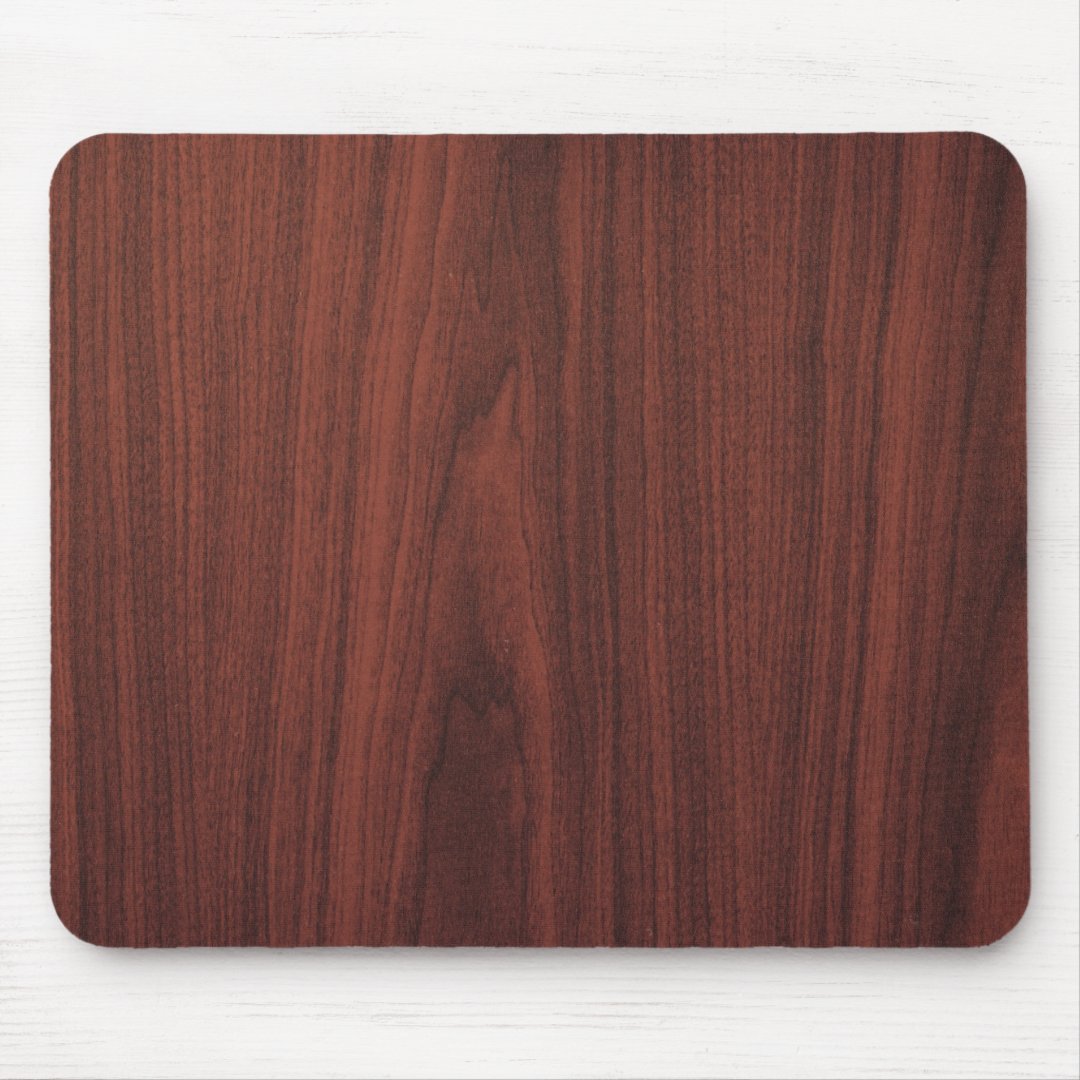 Mahogany Wood Texture Mouse Pad | Zazzle