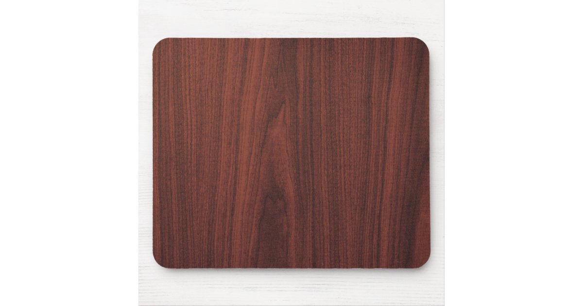 Mahogany Wood Texture Mouse Pad | Zazzle