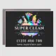Maid Cleaning House Sparkling Holographic Car Magnet | Zazzle