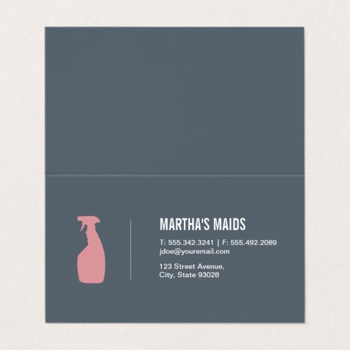 Maid Service Business Card | Zazzle