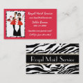 Maid Service Business Cards | Zazzle