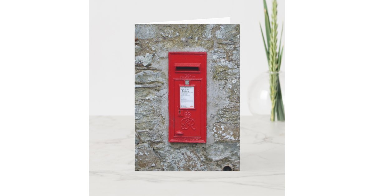 Mail Box Card | Zazzle