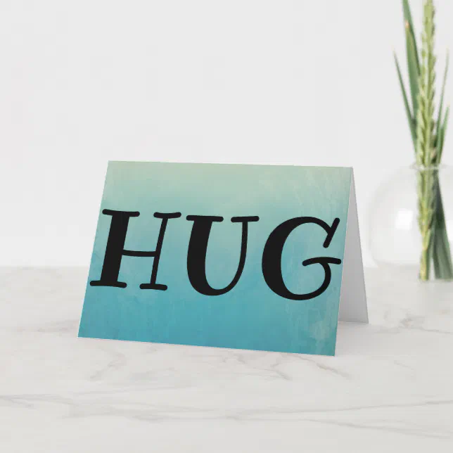 Mail Order Hug Card | Zazzle
