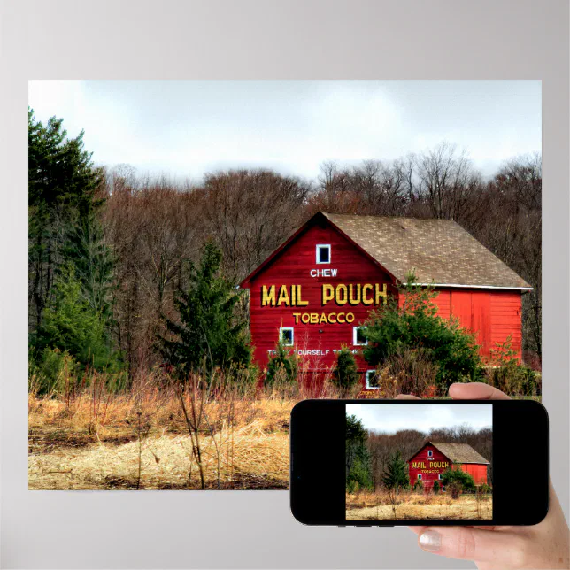 Mail Pouch Barn Poster | Zazzle