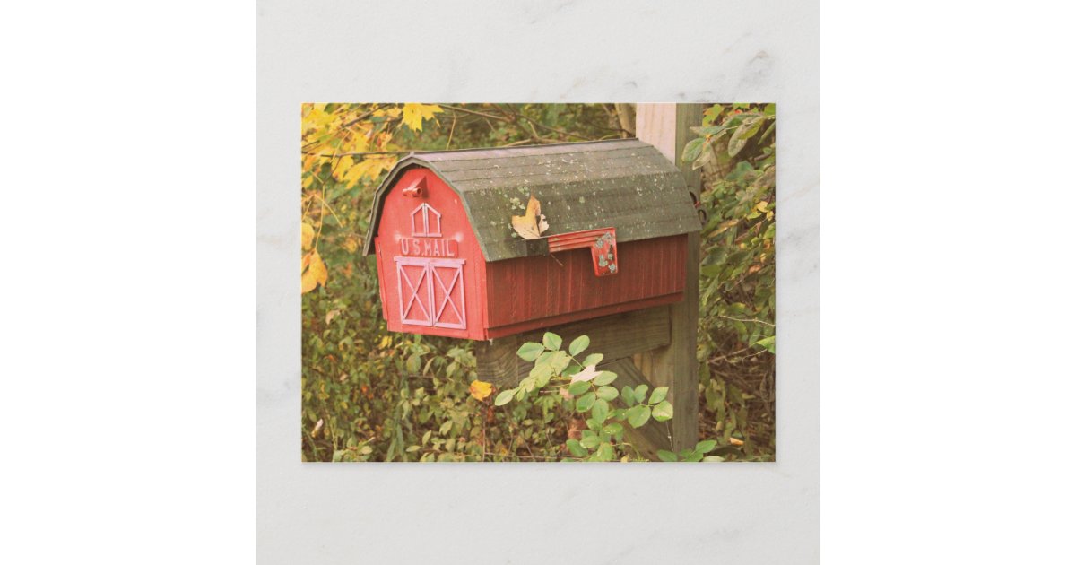 Mailbox Postcard | Zazzle