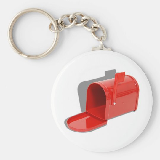 MailboxOpen051409shadows Keychain | Zazzle.com