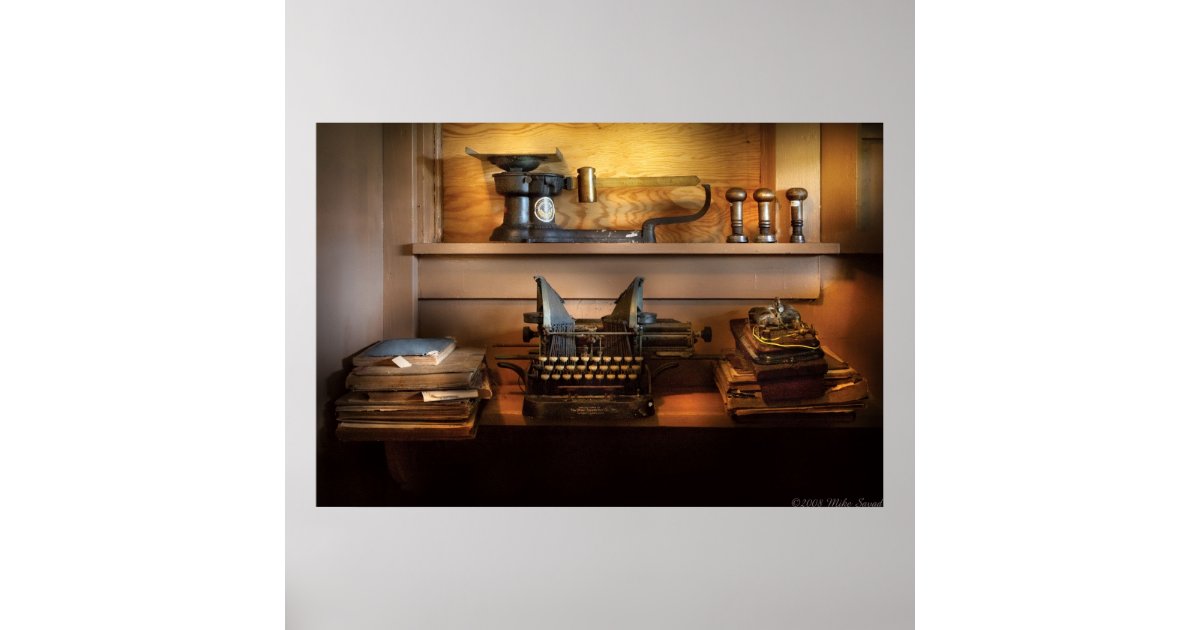 Mailman - At the post office Poster | Zazzle