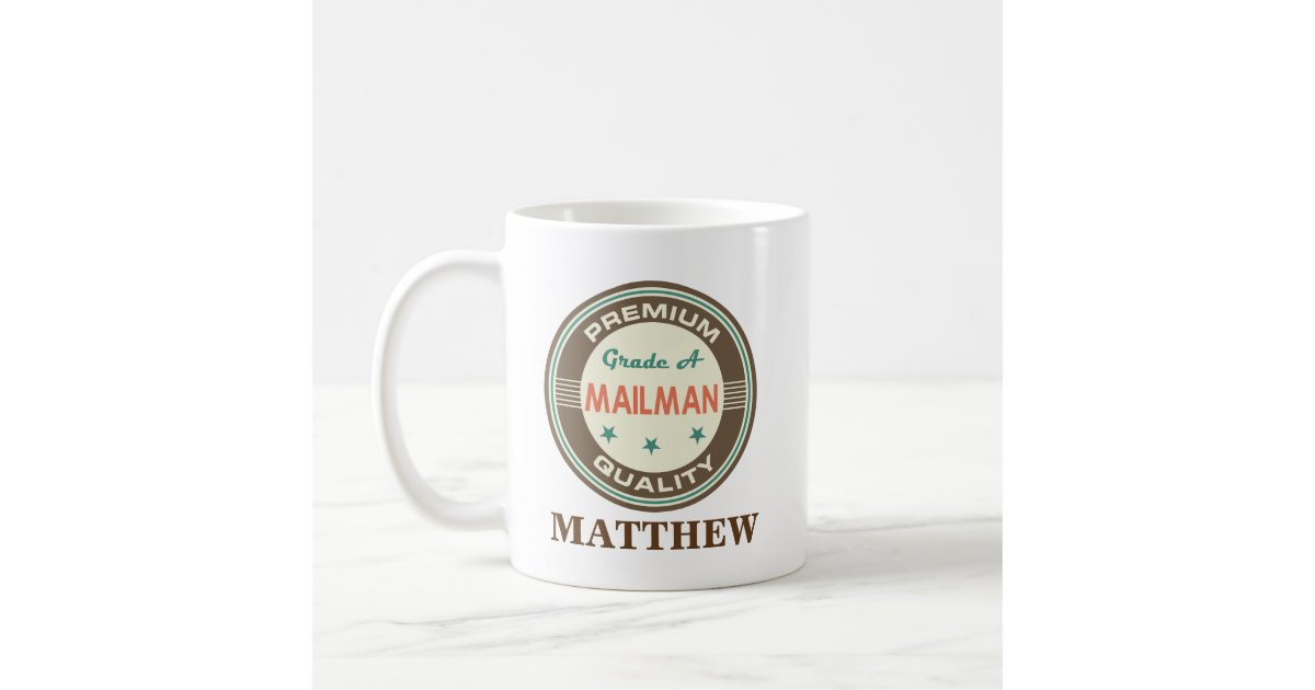 Mailman Personalized Mug Gift | Zazzle