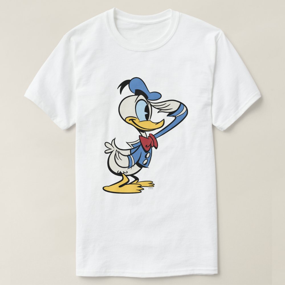 Main Mickey Shorts Donald Duck Salute T-Shirt sold by Indemnity Tiffany ...