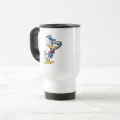 Main Mickey Shorts | Donald Duck Salute Travel Mug | Zazzle