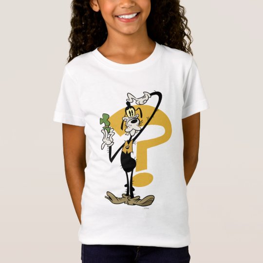 Main Mickey Shorts | Goofy Question Mark T-Shirt | Zazzle.com