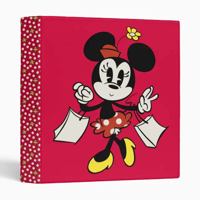 Main Mickey Shorts | Minnie Shopping Binder | Zazzle