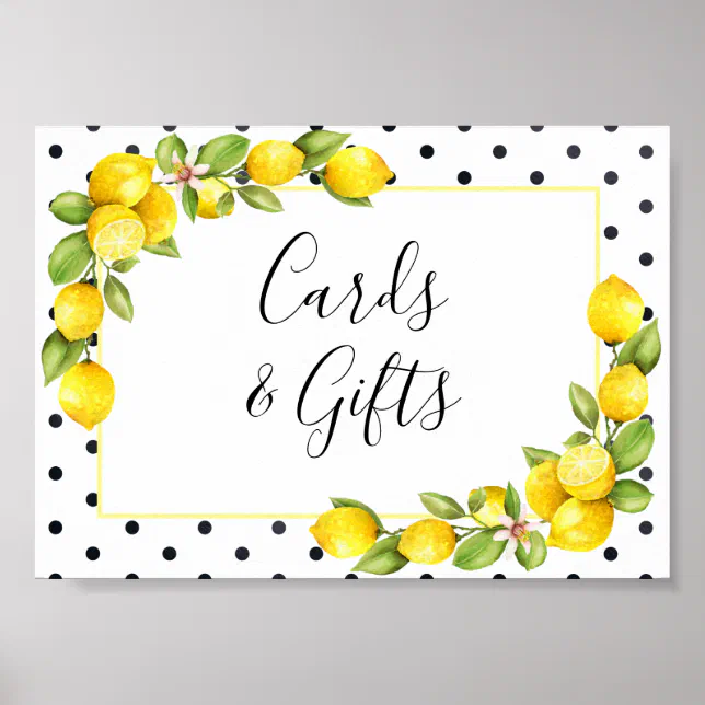 Main Squeeze Lemon Cards and Gifts Sign | Zazzle