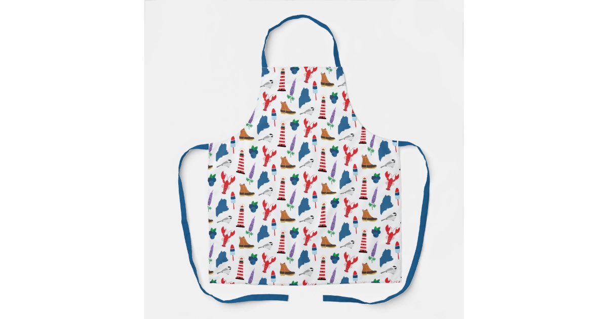Maine Icons Apron | Zazzle