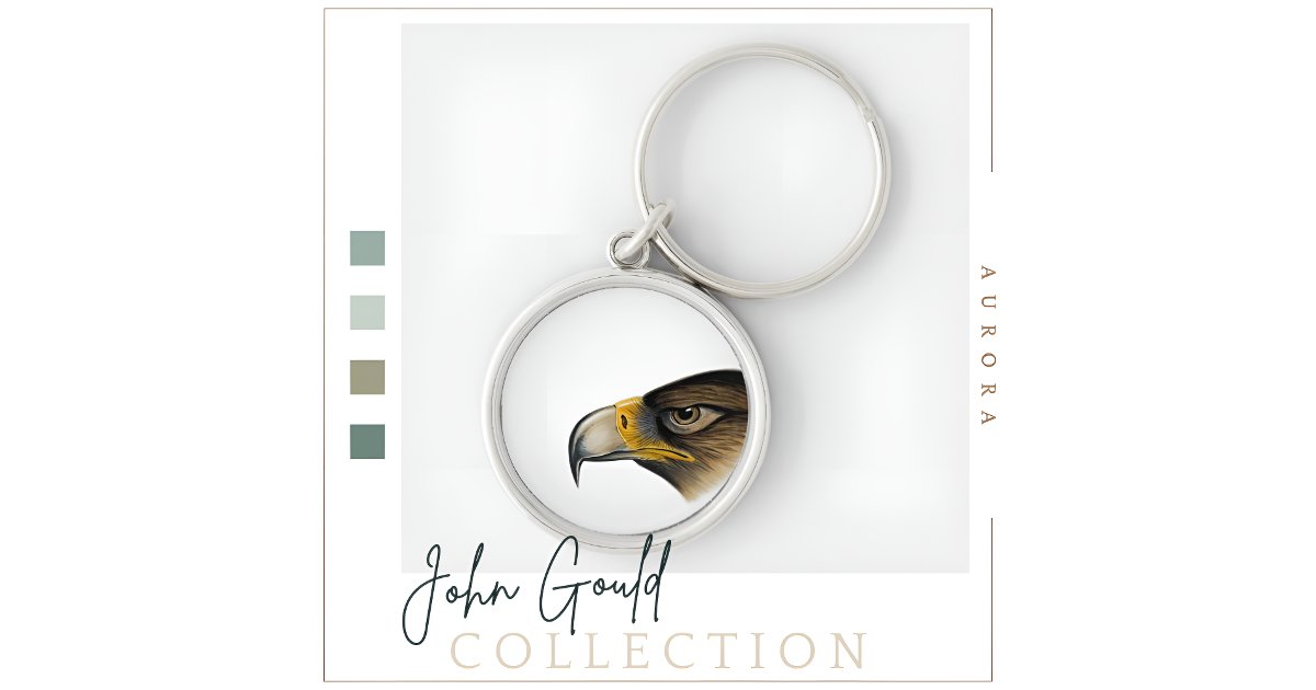 Mainland Wedge-tailed Eagle Keychain | Zazzle