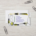 Maintenance Business Card Template | Zazzle