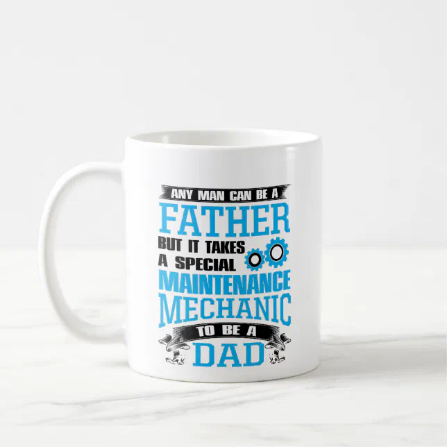 Maintenance Mechanic Dad Gift Father's Day Coffee Mug | Zazzle