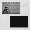 Maintenance Repair Handyman Service Business Card | Zazzle
