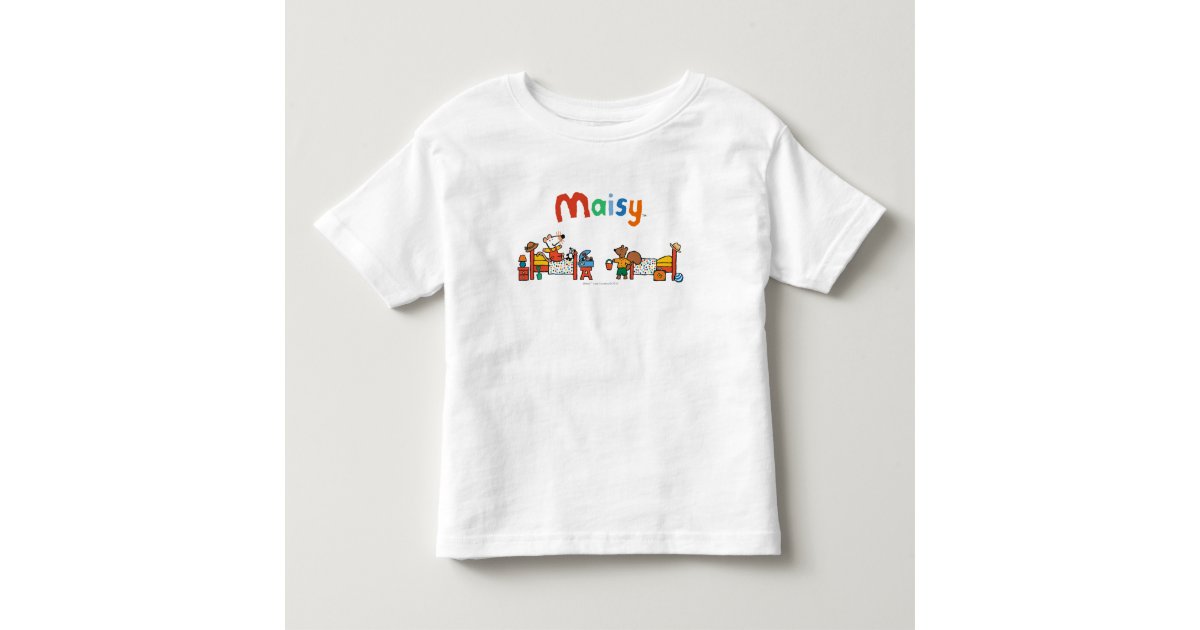 Maisy and Cyril Go on Vacation Scene Toddler T-shirt | Zazzle