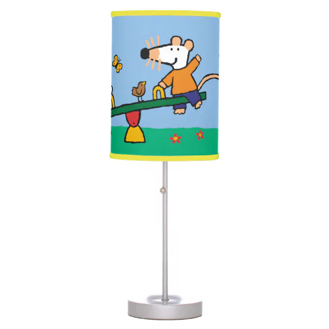 Maisy and Dotty Seesaw at the Playground Table Lamp | Zazzle