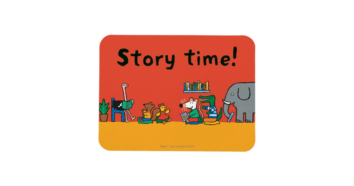 Maisy and Friends Read Together Magnet | Zazzle