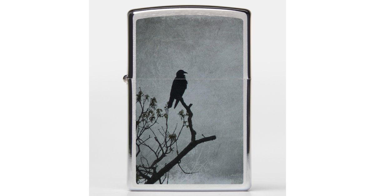 Majestic Crow Zippo Lighter | Zazzle