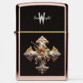 Majestic Knight: The Crossed Crusader Zippo Lighter | Zazzle