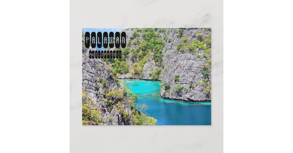 Majestic Palawan Paradise in Philippines Postcard | Zazzle
