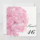 Majestic Pink Roses Sweet Sixteen Birthday Party Invitation | Zazzle