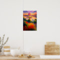 Majestic Sunset, Giant Tree Poster | Zazzle