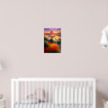 Majestic Sunset, Giant Tree Poster | Zazzle