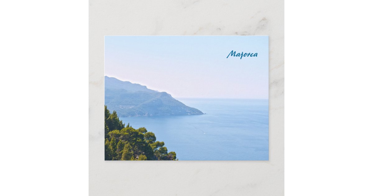Majorca Postcard | Zazzle