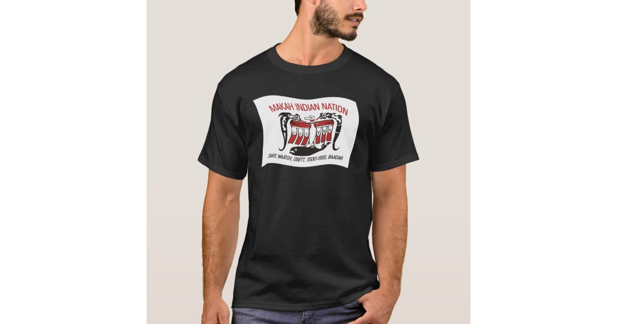 Makah Tribe Flag Shirt | Zazzle