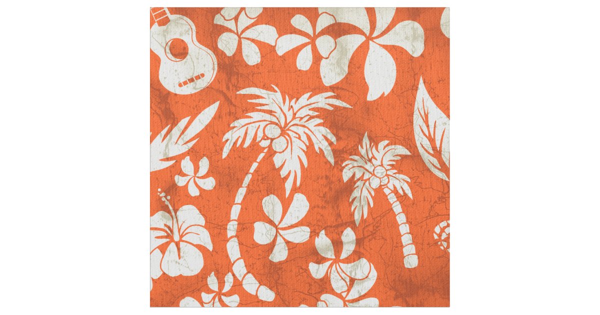 Makapuu Beach Hawaiian Batik Fabric | Zazzle