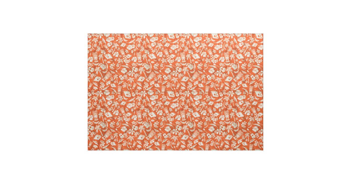 Makapuu Beach Hawaiian Batik Fabric | Zazzle
