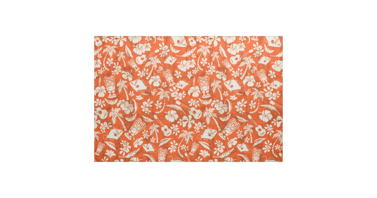 Makapuu Beach Hawaiian Batik Fabric | Zazzle
